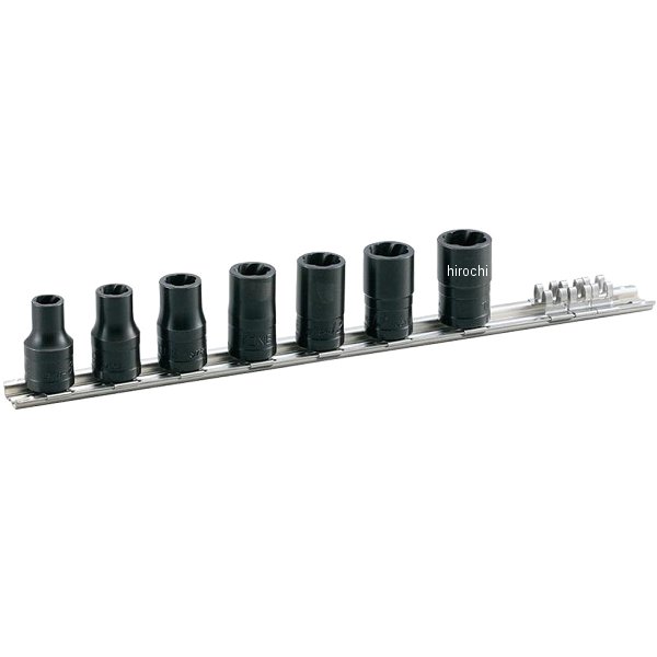 トルネードソケットセット(ホルダー付) 差込角 9.5mm (3/8インチ) (セット内容)3TR- 08、09、10、11、12、13、14 ソケットホルダー付(10 個タイプ)SH310HTR307楽天 JP店