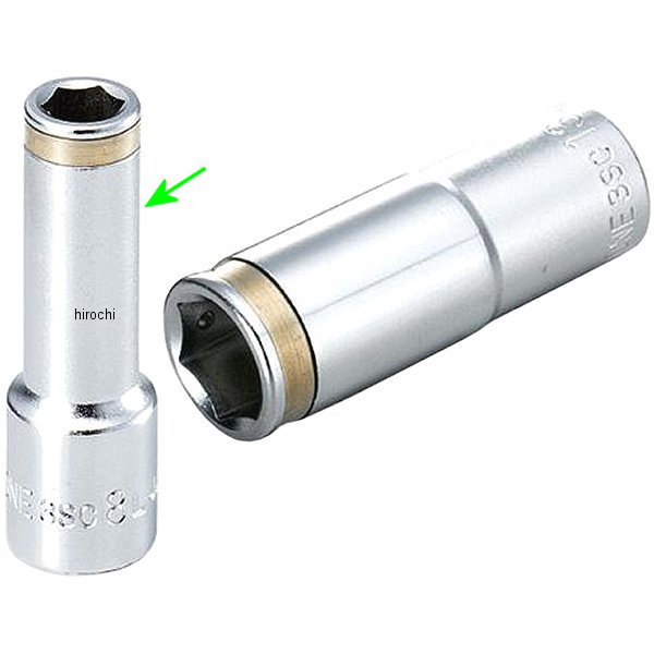 ナットキャッチディープソケット(6角) 対辺 13mm 長さ 54mm 差込角 9.5mm (3/8インチ) 3SC-13L楽天 JP店
