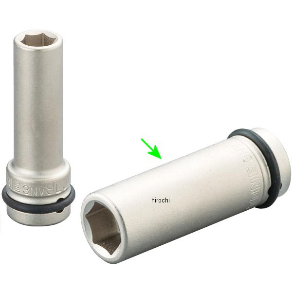 インパクト用 ロングソケット 対辺 12mm 長さ 55mm 差込角 9.5mm (3/8インチ) 3NV-12L楽天 JP店