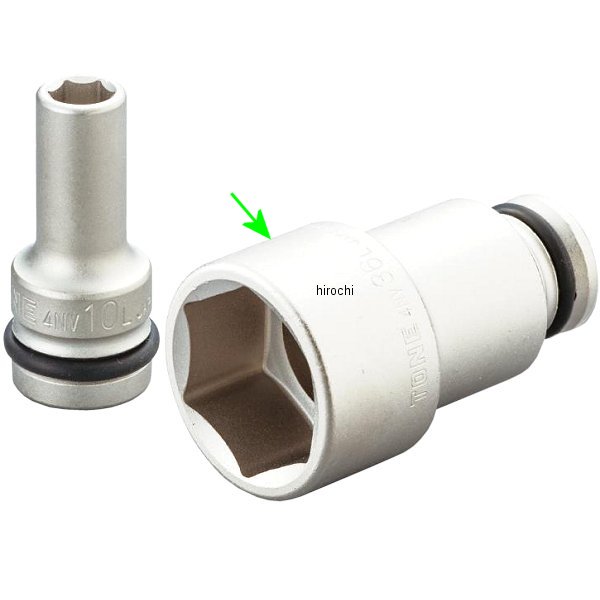 インパクト用 ロングソケット 対辺 36mm 長さ 85mm 差込角 12.7mm (1/2インチ) 4NV-36L楽天 JP店