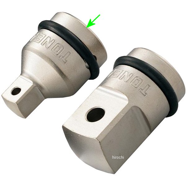 インパクト用 ソケットアダプター 凹差込角 12.7mm (1/2インチ) 凸差込角 9.5mm (3/8インチ) 長さ 32mm NA43楽天 JP店