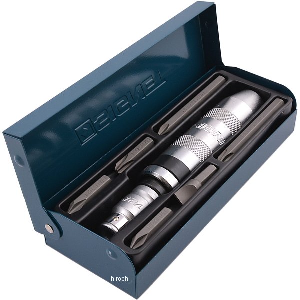 シグネット インパクトドライバー セット (6本ビット入)・全長(mm)：162(ホルダーのみ装着時)セット内容：本体、5/16インチHEXプラスビット＃1(62021)、5/16インチHEXプラスビット＃2(62022)、5/16インチH...
