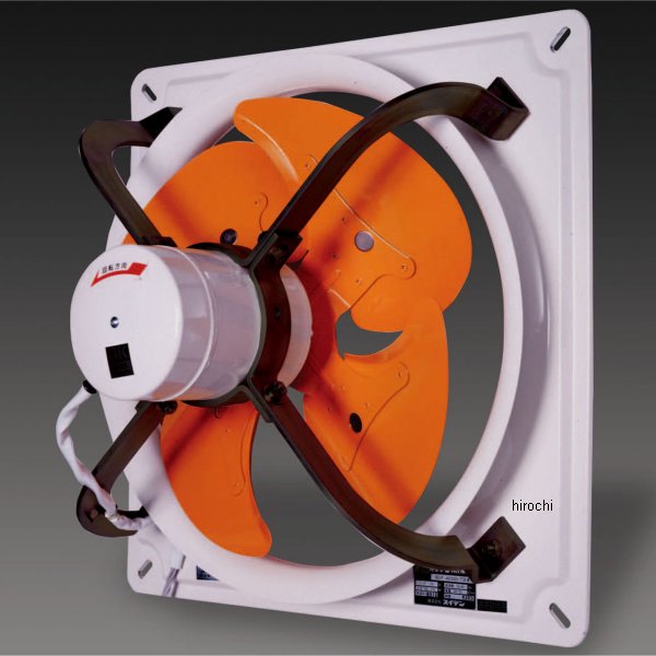 電源：AC100V(50/60Hz)羽根径：300mm定格出力：60W最大風量(50/60Hz)：25/28m3/min騒音値(50/60Hz)：46/48.5dBサイズ：418X418X218(T)mm重量：8.0kg仕様：一速式0000...