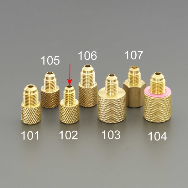 接続サイズ：メス：1/4"フレア（UNF7/16"-20）Xオス：M10P1.5材質：真鍮重量：21gねじサイズとホースねじサイズが合わないときに便利です。パッキンシールの手締めタイプで、取扱いが簡単です。000012256413　