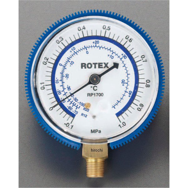 外径：φ68mm取付ねじ：1/8"NPT適用冷媒：R12、R22専用圧力範囲：-0.1から1.0MPaゼロ調整ねじ付衝撃防止カバー付000012077038　