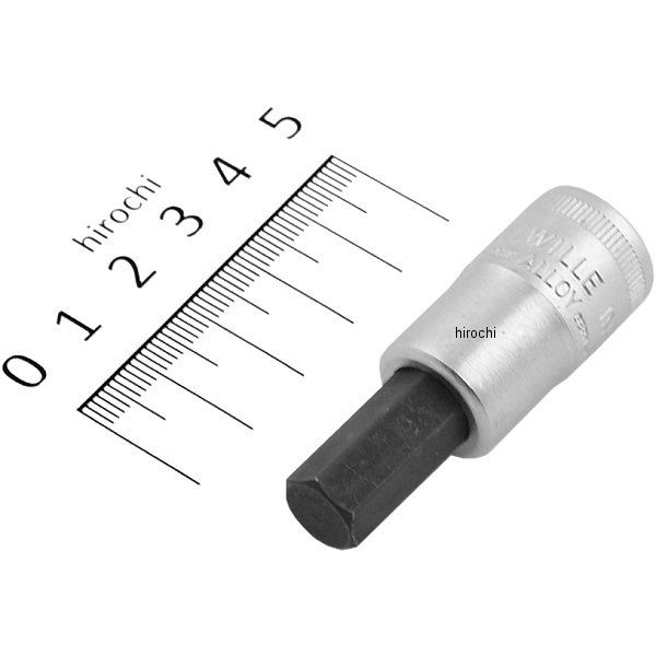 スタビレー 3/8インチsq インヘックスソケット (10mm)頑丈な圧入式の3/8"SQヘックスビットソケット。ショートヘックスビットソケットサイズ：10mm全長(L1)：52mm軸長(L2)：20mmソケット部外径(d)：17.8mm4...