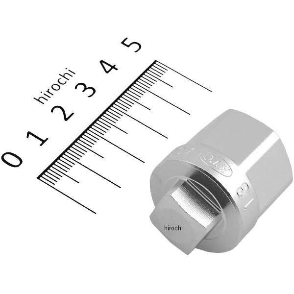 AC301-13 KTC 京都機械工具 12.7sq ドレンプラグソケットです。差込角：12.7sq.差込部内径：13.1mm差込部外径：26.5mm全長：31mm重さ：85g12.7sq.の採用により,大きなトルクで締付けられているドレン...