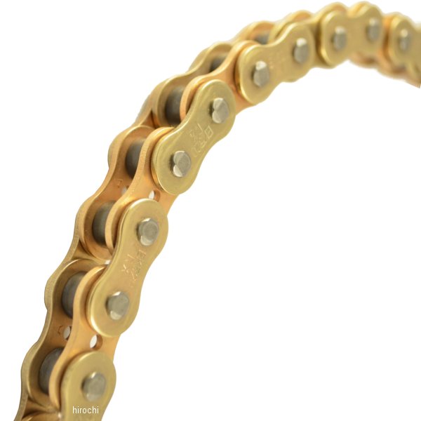EK 江沼 チェーン 520RX1 シリーズチェーンサイズ:520リンク数:130シールタイプ:ノンシールジョイントタイプ:MLJ(カシメ)カラー:ゴールド(GP/GP)オンロードレース用EKレーシングチェーンは、超ハイパフォーマンスで過酷...