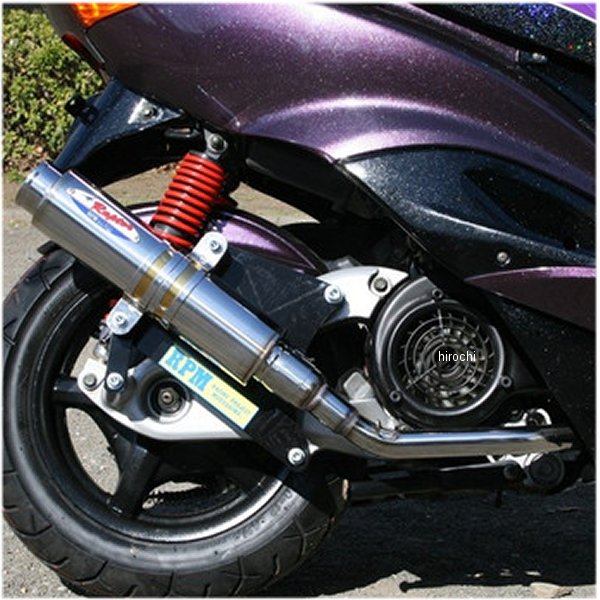 アールピーエム RPM フルエキゾースト 80D-RAPTOR 03年-07年 ヤマハ シグナスX04年-07年 ヤマハ シグナスX SRパイプ：スチールサイレンサー：ステンレスサイレンサーサイズ:φ80×300オイル交換○オイルフィルター...