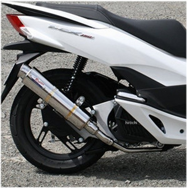 アールピーエム RPM フルエキゾースト 80D-RAPTORPCX150（JBK-KF18）パイプ：ステンレスサイレンサー：ステンレスサイレンサーサイズ：φ100×370オイルフィルター交換○タンデム○公道走行○排出ガス浄化装置（触媒）○...
