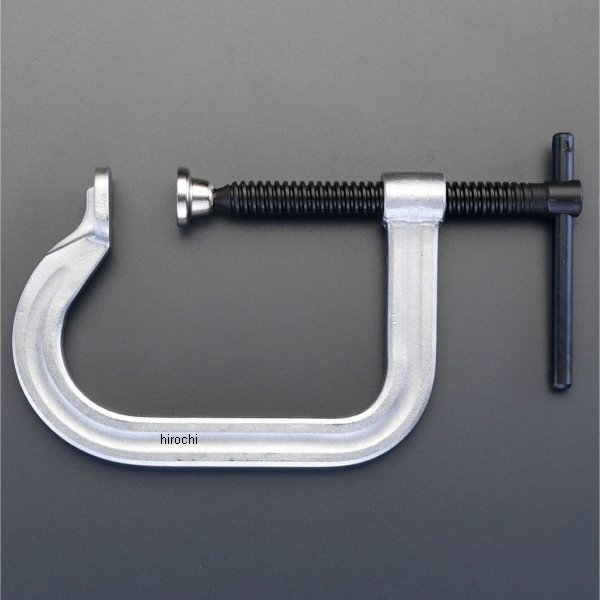 材質：炭素鋼、ニッケルクロムメッキクランプ範囲：0から200mm口の深さ：200mmフレーム幅X厚み：36.0X18.0mm荷重：1500kg重量：4.1kgスイベルヘッド付フレームの開口幅と口の深さがほぼ同じ大きさのシリーズです。クランプ...