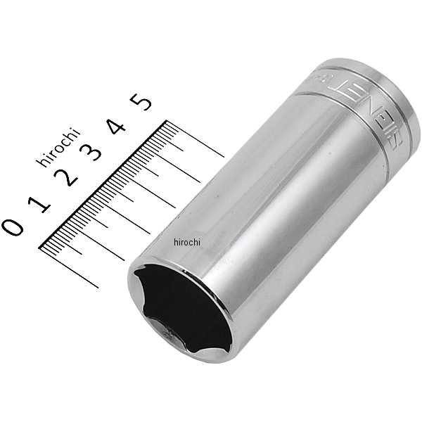シグネット 1/2DR 24mm ディープソケット・サイズ(mm)：24・差込角(インチ DR)：1/2・ソケット外径(D1先端部；mm)：32・ソケット外径(D2差込部；mm)：32・全長(L；mm)：77・ソケット深さ(e；mm)：34...