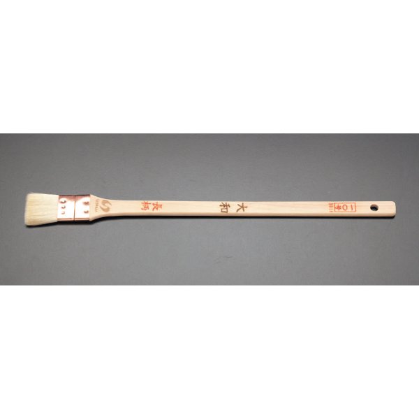 用途：油性、ニス用材質：毛：山羊毛、柄：木サイズ：10号 全長：355mm、毛幅：30mm、毛丈：33mm、毛厚：7mm000012025794　
