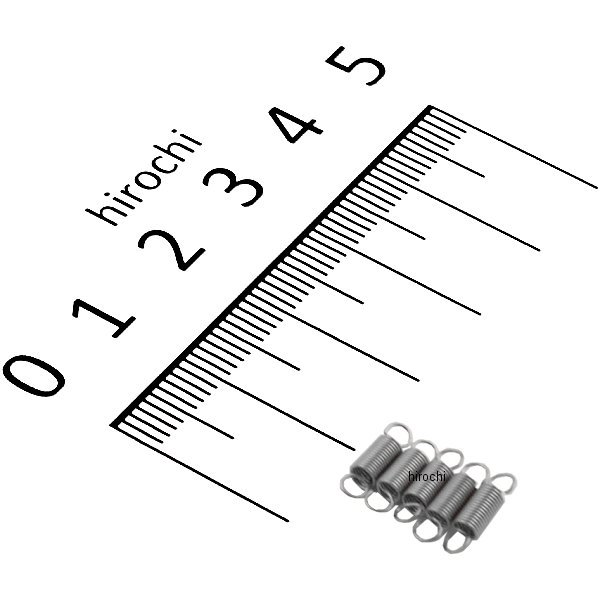 ●材質:SUS304●巻方向:右巻き●許容荷重:2.16N●許容荷重時長さ:13.7mm●線径:φ0.29mm●外径:φ2.5mm●高さ:9mm●ばね定数:0.352N/mm●初張力:0.52N●フック形状:逆丸フック●フック対向角:180...
