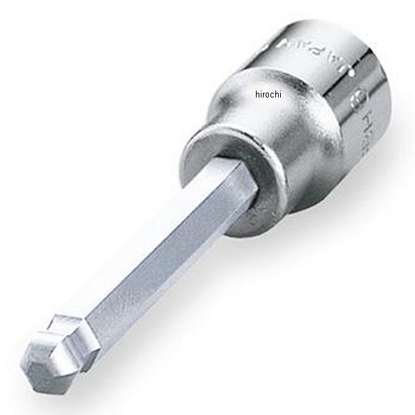 ボールポイントヘキサゴンソケット 対辺 8mm 長さ 75mm 差込角 9.5mm (3/8インチ) 3BH-08楽天 JP店