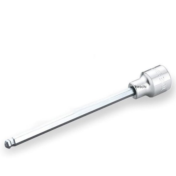 ロングボールポイントヘキサゴンソケット 対辺 8mm 長さ 125mm 差込角 9.5mm (3/8インチ) 3BH-08L楽天 JP店