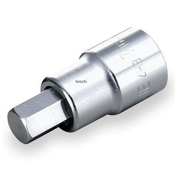 ヘキサゴンソケット インチ 対辺 1/4インチ 長さ 50mm 差込角 12.7mm (1/2インチ) 4HB-08楽天 JP店