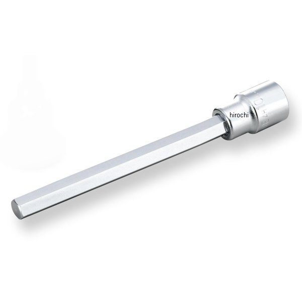 超ロングヘキサゴンソケット 対辺 7mm 長さ 150mm 差込角 12.7mm (1/2インチ) 4H-07L150楽天 JP店