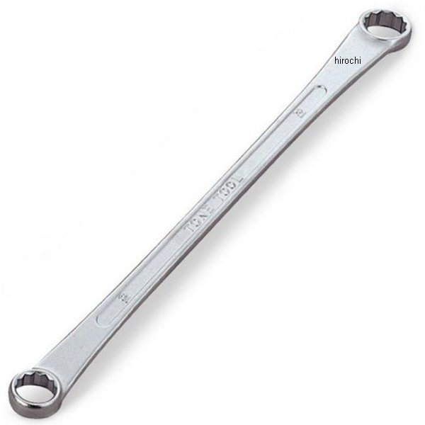 ロング めがねレンチ (15°) 両口 対辺 14-17mm 長さ 253mm M15-1417楽天 JP店