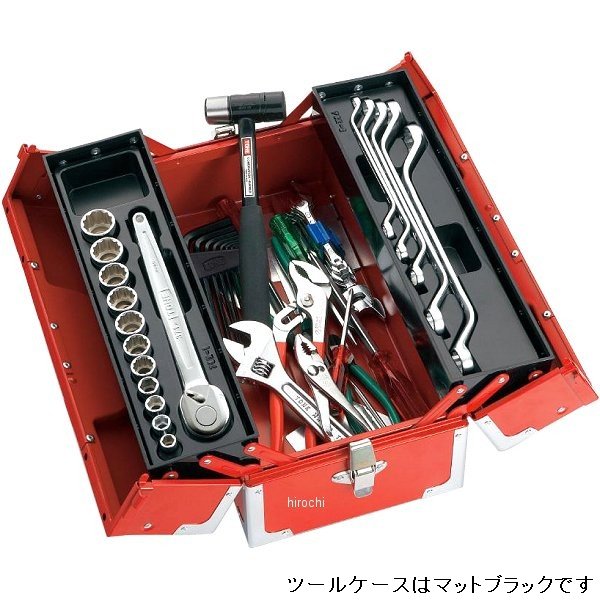 ツールセット オートメカニック用 (セット内容)ソケット(6 角) 4S- 10、12、13、14 ソケット(12 角) 4D- 17、19、21、22、24、26、27 ラチェットハンドル 371 エクステンションバー 321(150mm...