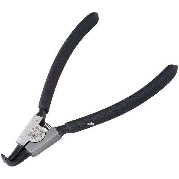 スナップリングプライヤ(ベントタイプ・軸用 ) 先端 0.9Φ サイズ 125mm 長さ 130mm SRPS-125BF楽天 JP店