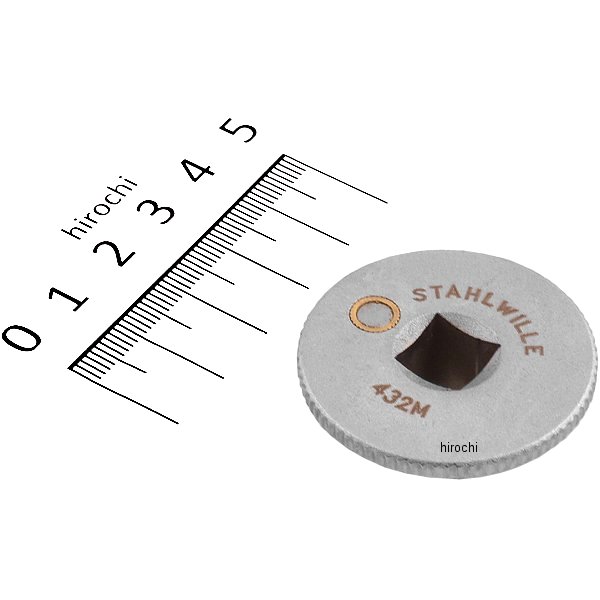 スタビレー 3/8X1/2 ソケットアダプター1/2"SQのソケット等を3/8"SQラチェット等に装着する際に使用する薄型アダプター。サイズ("SQ)：凹3/8X凸1/2直径(mm)：32432M-SW楽天 JP店　