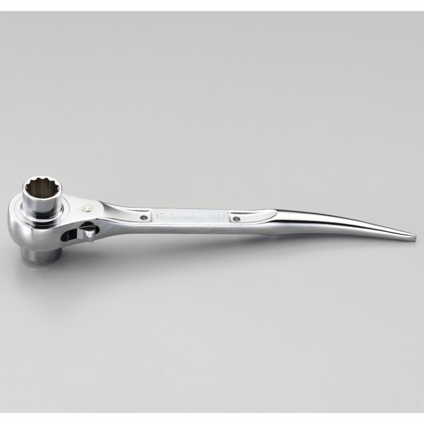 全長：250mmサイズ：17X21mm12ポイントシノ付左右切替式オールステンレス製。特殊メッキを施し、耐食性にも優れています。000012263192楽天 JP店　