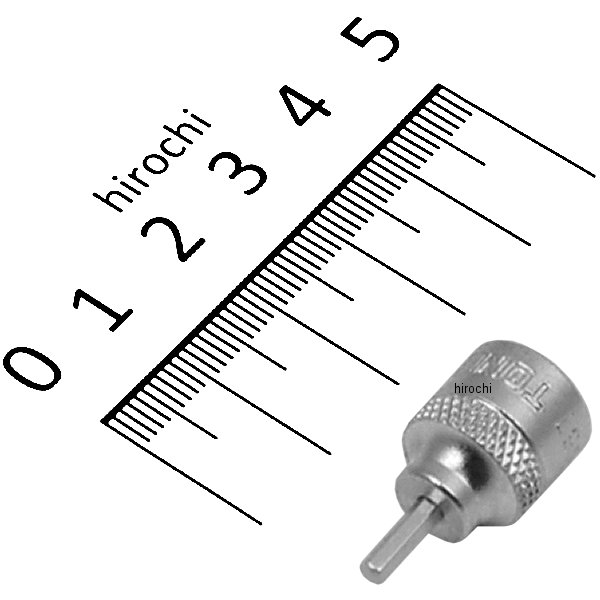 ショートヘキサゴンソケット 対辺 2.5mm 長さ 25mm 差込角 6.35mm (1/4インチ) 2H-2.5S楽天 JP店