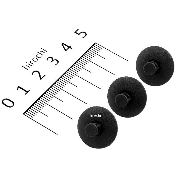・寸法 ヤマハ type C φ7・入数 : 3 ヶ・材質 : ナイロン製 / ブラック0900-005-00012楽天 JP店　