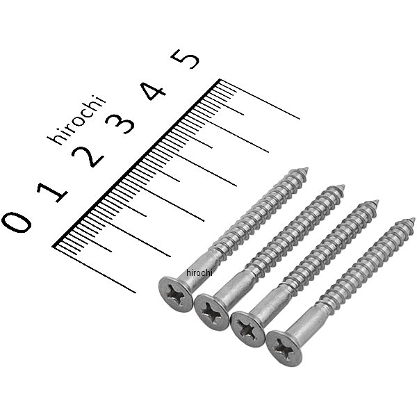 ●頭形状:(+)皿頭●材質:ステンレス（SUSXM7）●サイズ:3.8×40mm●総重量:約21g●入数:4本000012231921　