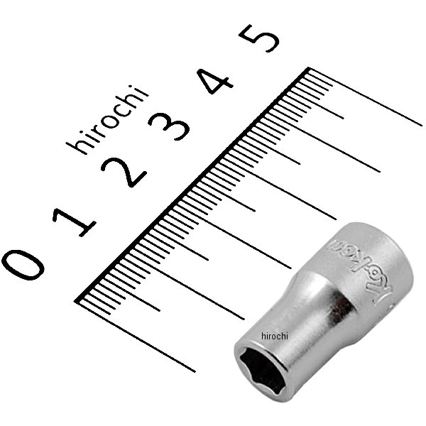 2400M-6 1/4インチ sq. 6角スタンダードソケット 6mm2400M-6-KK楽天 JP店