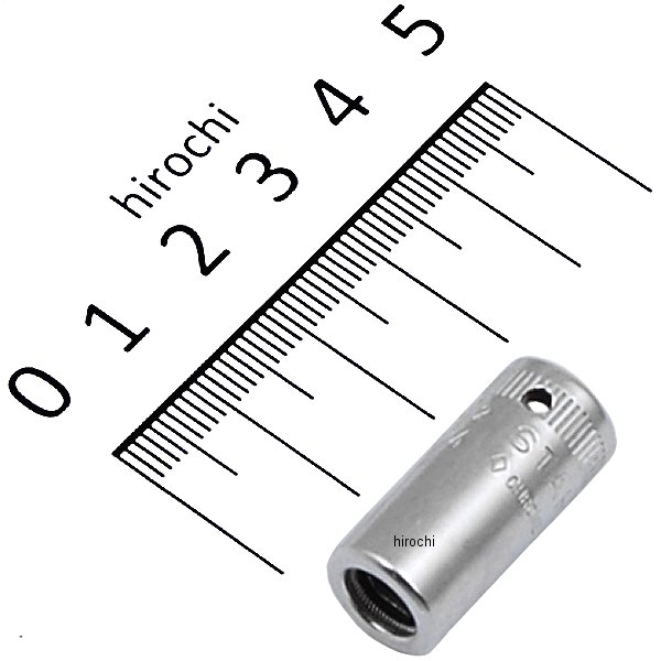 412 スタビレー STAHLWILLE 1/4インチsq ビットホルダー1/4"(412S)です。全長：42mm外径：25mm質量：23g1/4"HEXビット類の落下を防止に役立つアダプターです。ロックには3/32"6角レンチを使用します...