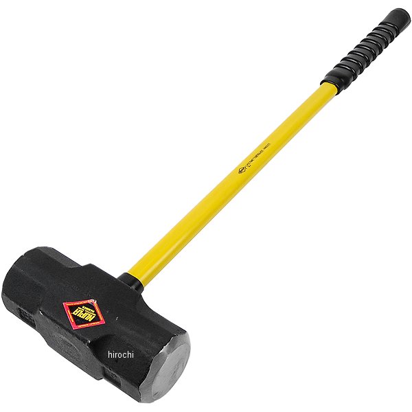 材質：頭：炭素工具鋼(焼入)、柄：ファイバーグラス（ゴムグリップ付）頭径：69mm頭重量：9.0kg全長：865mm000012003440楽天 JP店　