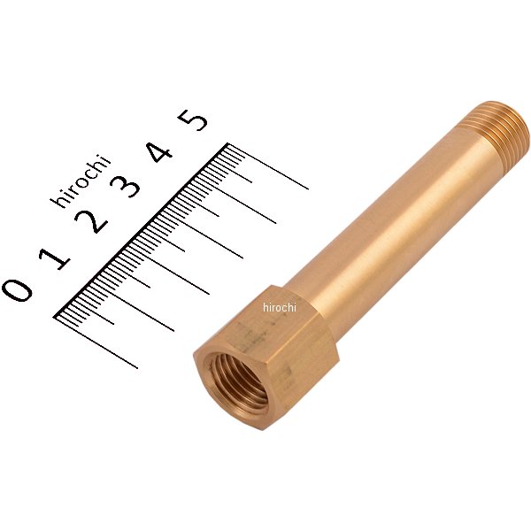 ●材質:真鍮●取付ねじ:R(PT)1/4"×Rc(PT)1/4"●全長:80mm金型用000012050271　