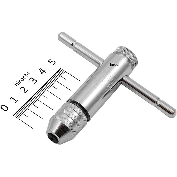 12915-1 スタビレー STAHLWILLE ラチェットタップホルダー 2-5mm です。つかみ能力(mm)：2.0-5.0つかみ能力(DIN)：M3-8つかみ能力(ISO)：M1-6質量：180gラチェット機構を搭載したT型タップホル...