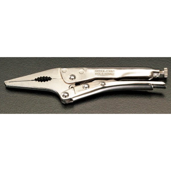 全長：165mmバイス能力：丸：6.5から30mm、6角：6から24mm仕上げ：ニッケルメッキ000012011832　
