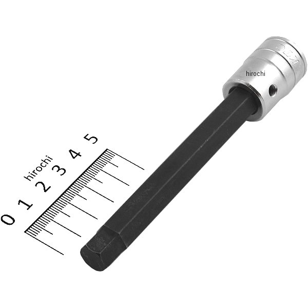 9.5sq ロングヘキサゴンビットソケット 7/16インチビットの交換が可能です。BT3-7-16L-KC楽天 JP店　