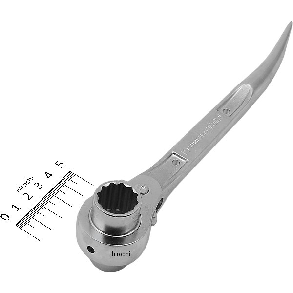 全長：250mmサイズ：17X19mm12ポイントシノ付左右切替式オールステンレス製。特殊メッキを施し、耐食性にも優れています。000012263191楽天 JP店　