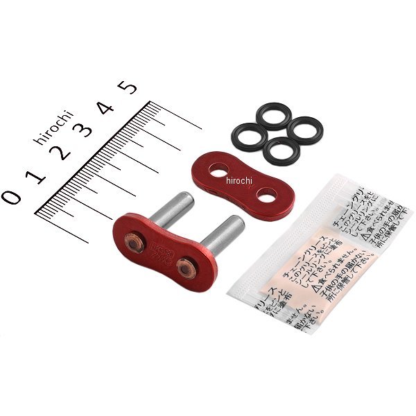 EK 江沼 ジョイント 530ZVX3 シリーズ用ジョイントタイプ:MLJ(カシメ)カラー:メタルレッドZVX:最高級、高強度、高耐久性、軽量化NXリングチェーン。大排気量、ハイパワーマシンに対応させた高強度、高耐久性、軽量化を実現させたN...