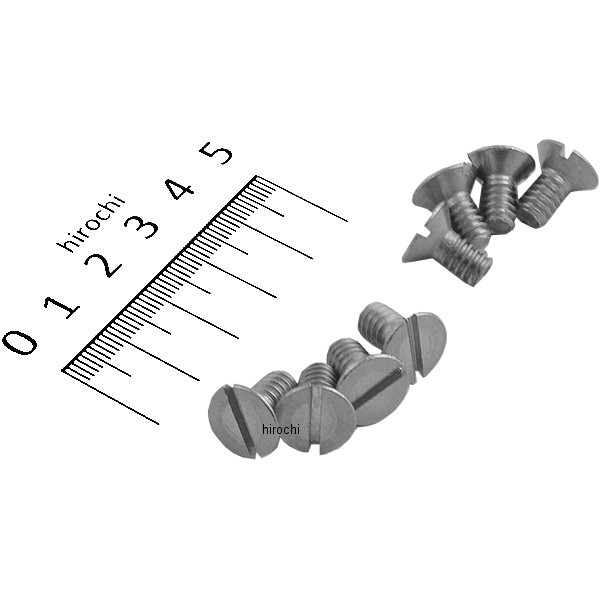 ●サイズ:W1/4"×12mm●材質:ステンレス●入数:8個並目ねじ(-)皿頭000012246414　