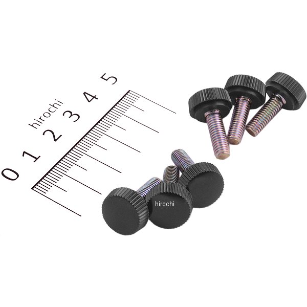 材質：ノブ：ユリヤ樹脂、ねじ：鉄(三価クロメート)サイズ：M5X15mmカラー：ブラック入数は6個入りです。000012232164　