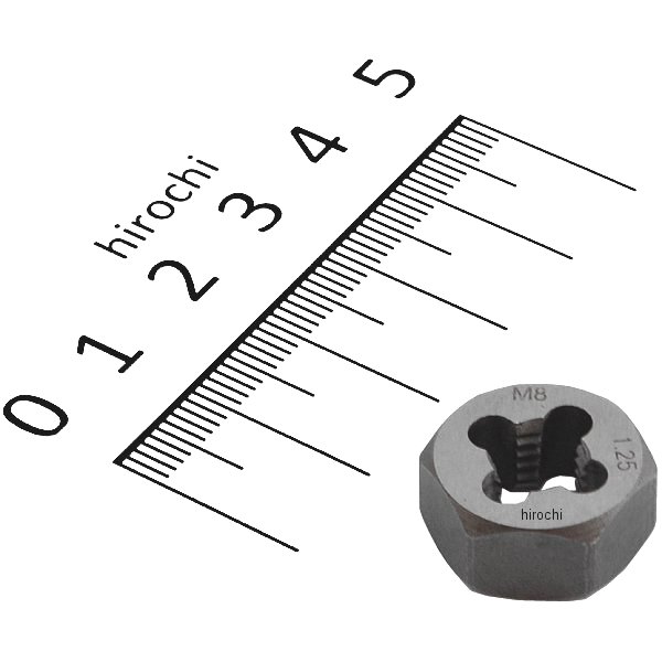 ●材質…SKS_2●呼び…M8×1.25●対辺…17mmねじ山修正用メートル並目000012264583　