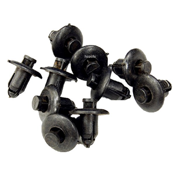 NBS バイクパーツセンター カウルクリップ ショートタイプ 大汎用穴径:約8.3mm数量:10個入りショートタイプトリムクリップ プッシュ式カウル固定用リベットです。901401楽天 JP店