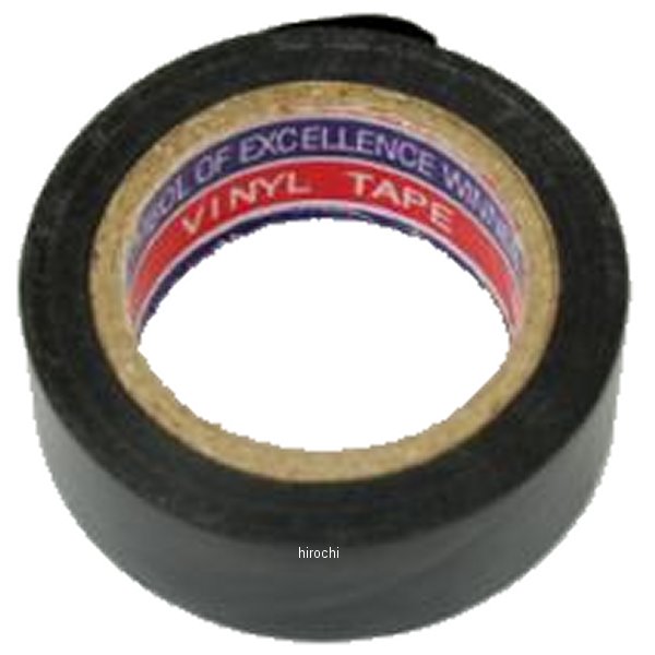 NBS バイクパーツセンター ビニールテープ 黒サイズ:長さ×幅×厚さ=約8M×約17mm×約0.1mm業務用ハーネス加工専用テープ。厚みも薄く、べたつきも少ない作業性に考慮したものとなっております。自動車やオートバイ、その他電気配線の絶縁...