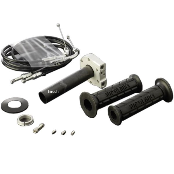 アクティブ ACTIVE スロットルキット TYPE-1 汎用ホルダーカラー:シルバーインナー巻取径:φ42ワイヤー:メッキ金具/900mm【キット内容】・スロットルホルダー・インナーパイプ・スロットルワイヤー・グリップ【仕様説明】スロット...