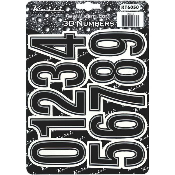 ケイティ Keiti タンクパッド 3D NUMBERS17.5X22.0cmのロングサイズでタンク形状に合わせてフレキシブルに対応します。KT6050楽天 JP店