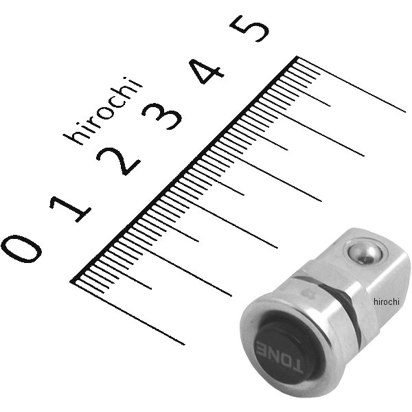 ラチェットめがね用 アダプター 差込角 9.5mm (3/8インチ)用 長さ 23mm RA3楽天 JP店
