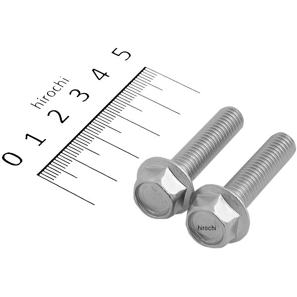 K・Con フランジ付き六角ボルトです。材質:ステンレス製ネジタイプ:M8/P1.25サイズ A:35mm入数:2個入り0900-082-03005楽天 JP店　