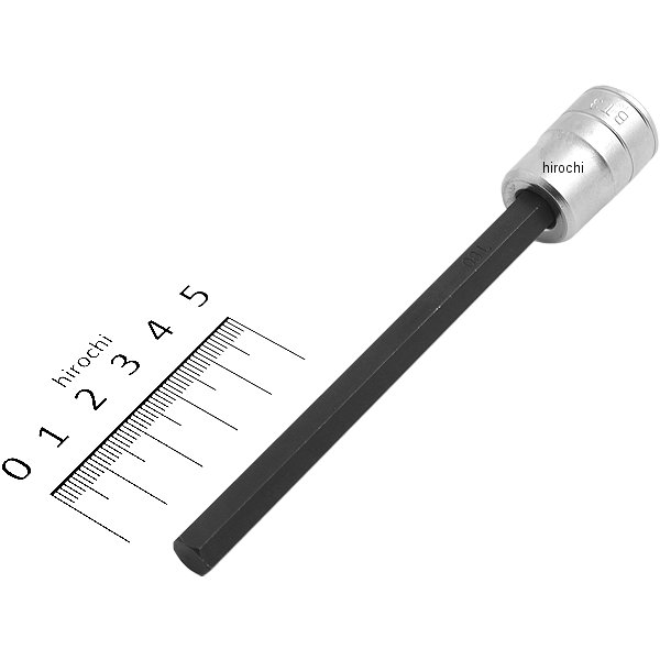 9.5sq ロングヘキサゴンビットソケット 8mmビットの交換が可能です。BT3-08L-KC楽天 JP店　