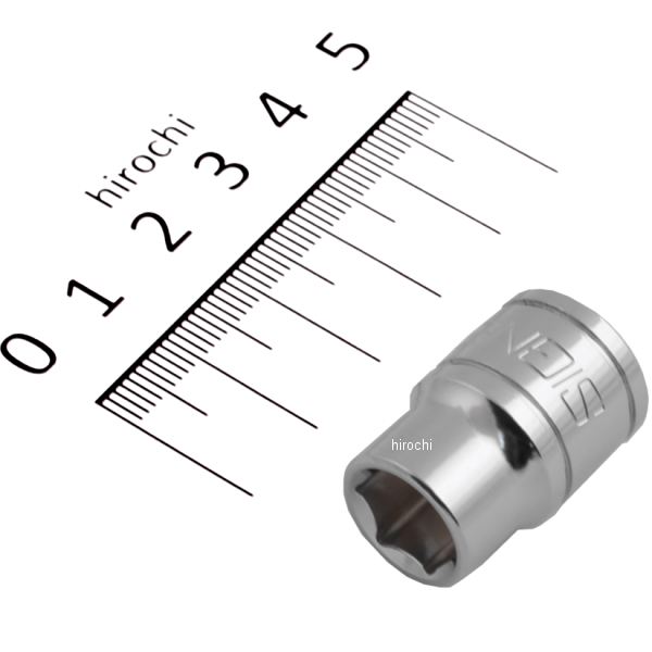 シグネット 3/8DR 10mm ソケット (6角)・サイズ(mm)：10・差込角(インチ DR)：3/8・ソケット外径(D1先端部；mm)：15・ソケット外径(D2差込部；mm)：17・ソケット深さ(e；mm)：9・全長(L；mm)：25...